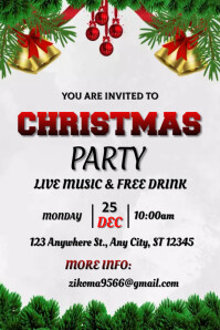 christmas party Template | PosterMyWall