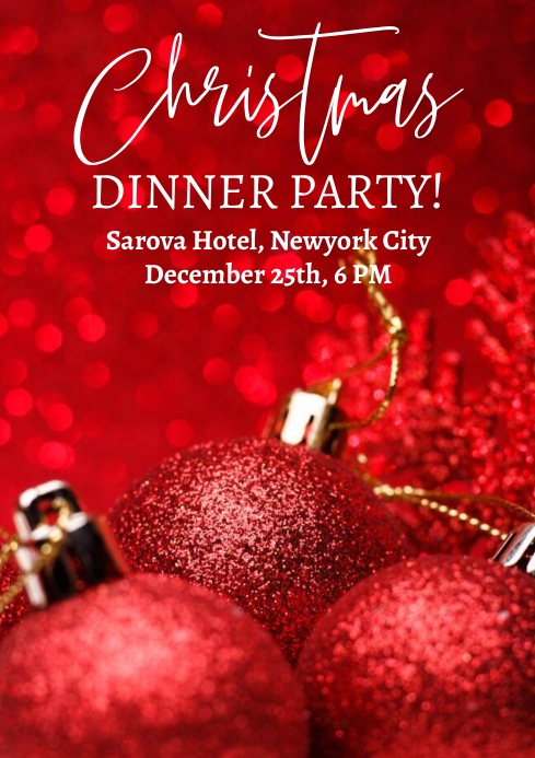 Christmas Party Template | PosterMyWall