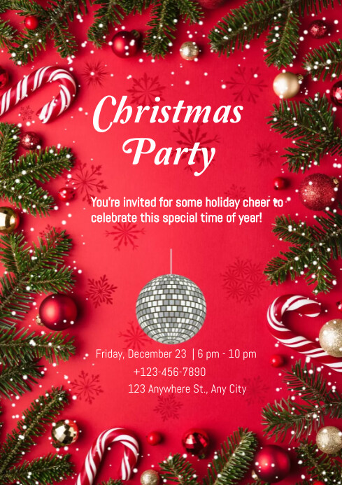 christmas party Template | PosterMyWall