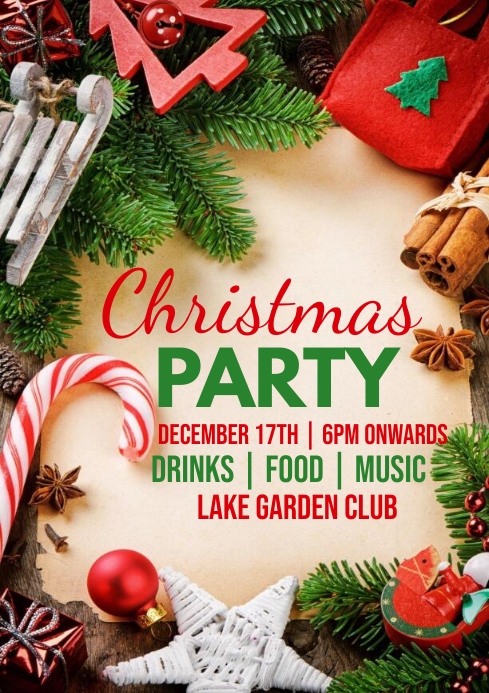 Christmas Party Template | PosterMyWall