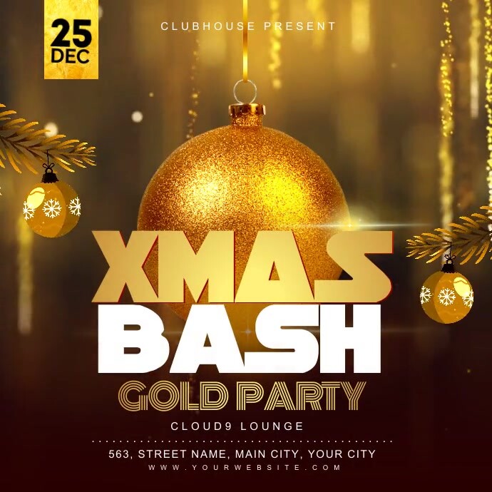 christmas party Template | PosterMyWall