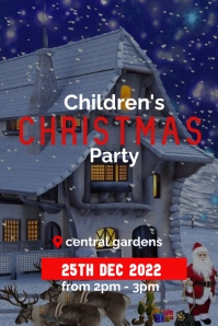 christmas, merry christmas party Template | PosterMyWall