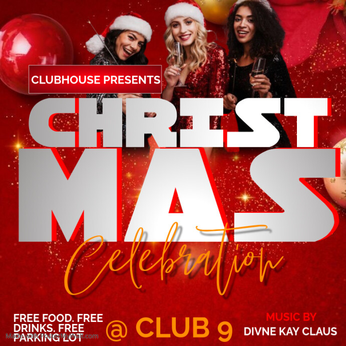 Christmas party Template | PosterMyWall