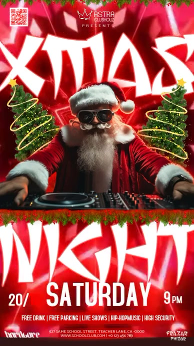 Christmas Party Event Design Template | PosterMyWall