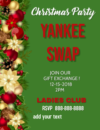 Gift exchange Template | PosterMyWall