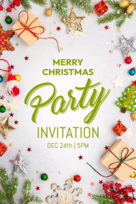 Christmas Party Layout Template | PosterMyWall