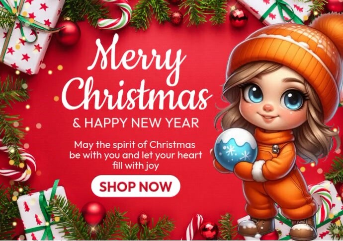 Christmas Party Invitation Template | PosterMyWall
