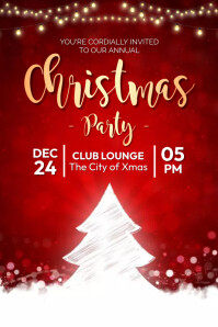 Christmas Party Layout Template | PosterMyWall