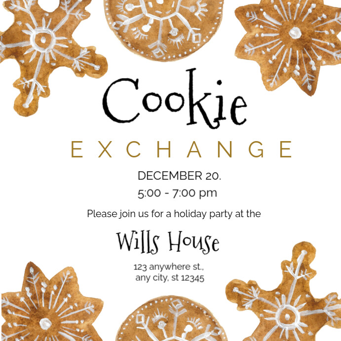 Christmas Party Invitation Template | PosterMyWall