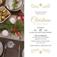 Christmas Party Invitation Template | PosterMyWall
