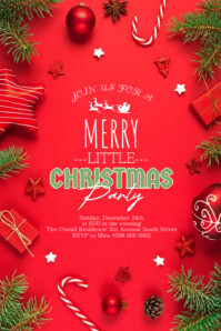 Christmas Party Layout Template | PosterMyWall