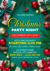 Christmas Annual Party Template | PosterMyWall