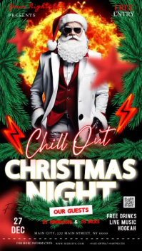 Christmas party Night Event Design Template | PosterMyWall