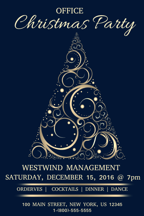 Christmas Party Template | PosterMyWall