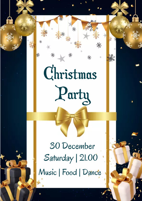 Christmas Party Template | PosterMyWall