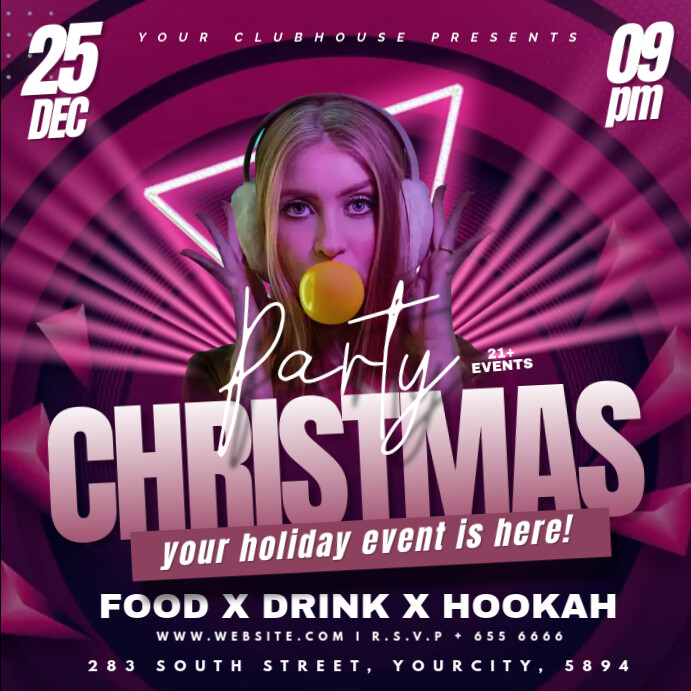 christmas party.a Template | PosterMyWall