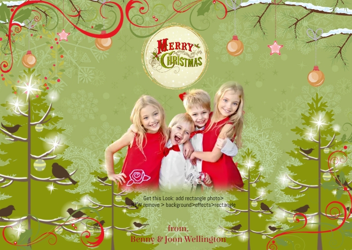 Christmas Photo Postcard Template | PosterMyWall