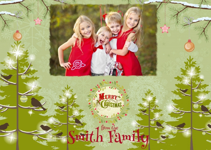 Christmas Photo Postcard Template | PosterMyWall