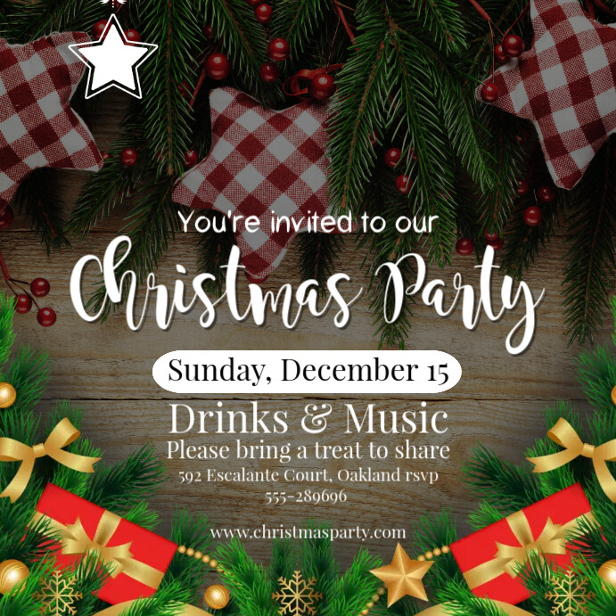 Christmas post design Template | PosterMyWall