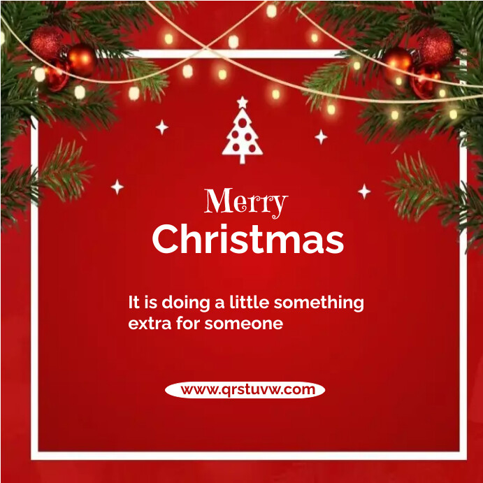 Christmas post/Seasons Greeting/Celebration Template | PosterMyWall