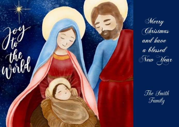 Christmas Postcard Template | PosterMyWall