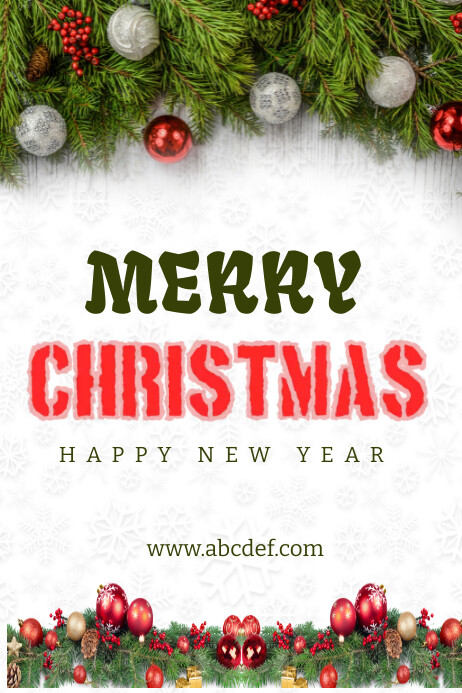 christmas poster|unique chistmas wishing Template | PosterMyWall