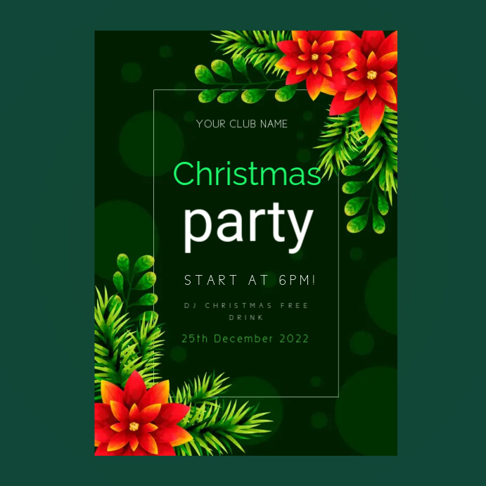 Christmas poster Template | PosterMyWall