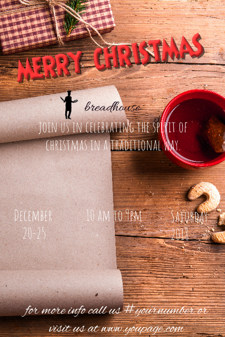 Copy of christmas poster | PosterMyWall