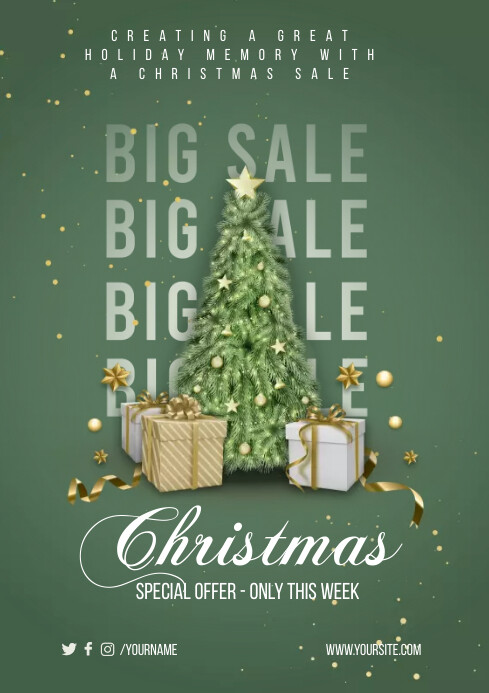 CHRISTMAS POSTER Template | PosterMyWall