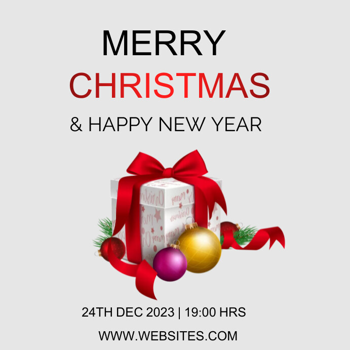 Christmas poster Template | PosterMyWall