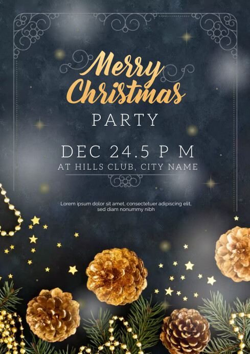 CHRISTMAS POSTER Template | PosterMyWall