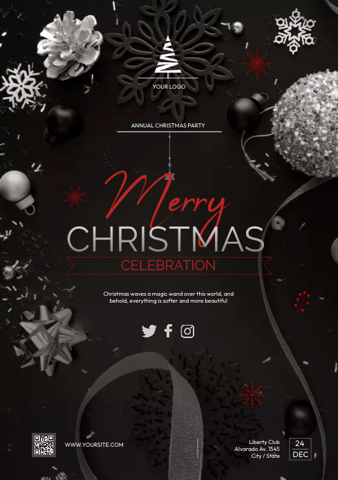 Christmas poster Template | PosterMyWall