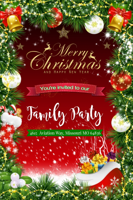 Christmas Poster Template | PosterMyWall