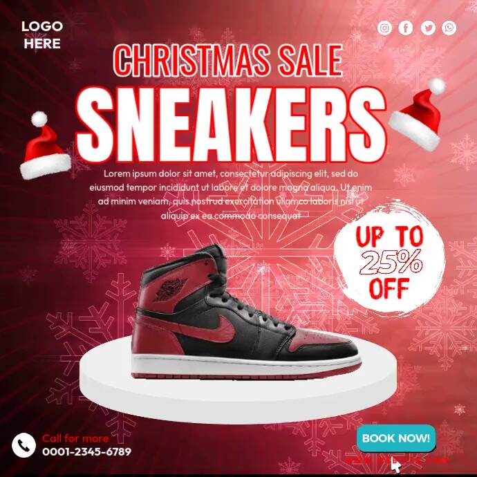 Christmas Promo Template | PosterMyWall