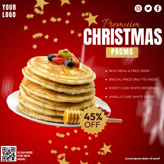 Christmas Promo Template | PosterMyWall