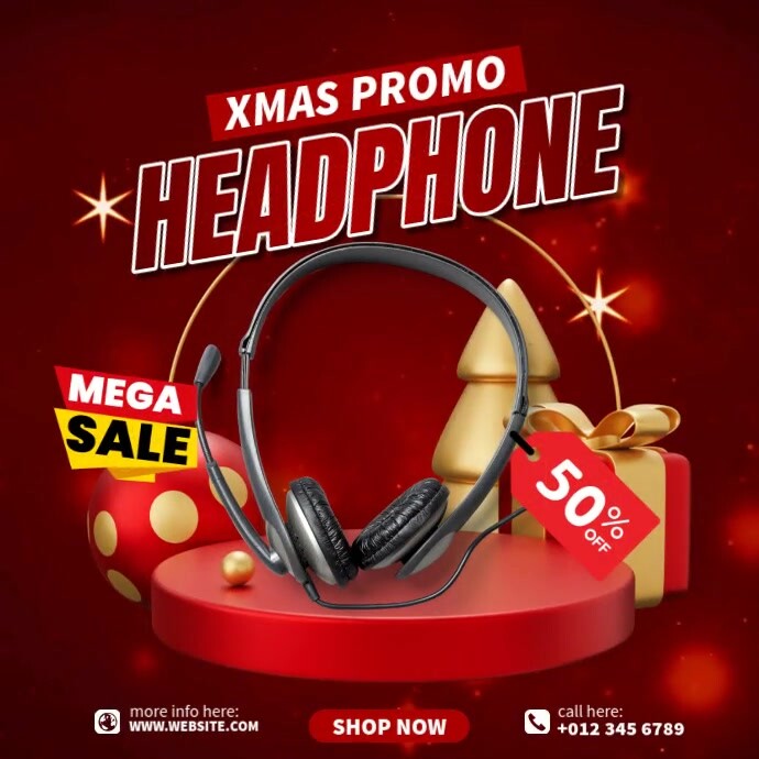 Copy of Christmas Promo | PosterMyWall