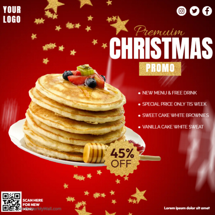 Christmas Promo Template | PosterMyWall