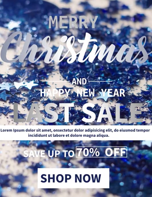 Christmas promo flyer template | PosterMyWall