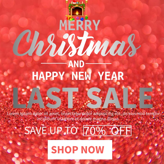 Plantilla de Christmas promo flyer template | PosterMyWall