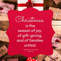 Christmas quotes poster Template | PosterMyWall