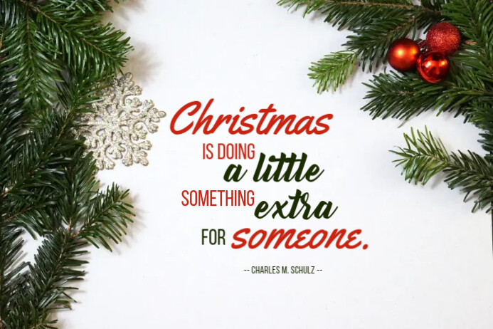 Christmas Quote Template | PosterMyWall