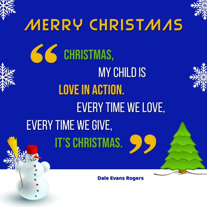 Christmas Quote Template | PosterMyWall