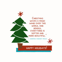 Christmas quotes poster Template | PosterMyWall