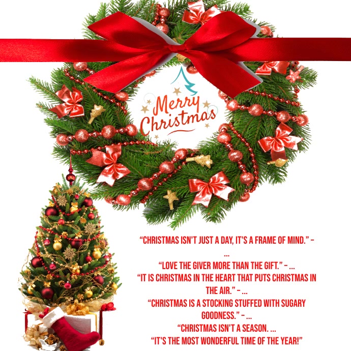 Christmas Quote Template | PosterMyWall