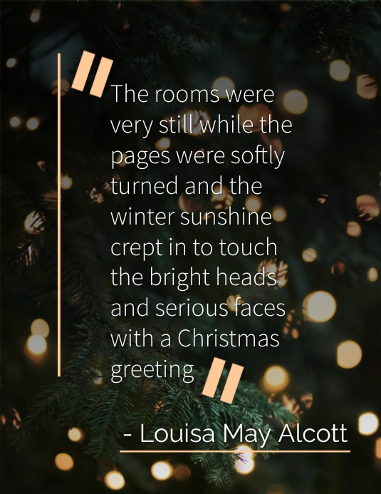 Christmas Quote Template | PosterMyWall