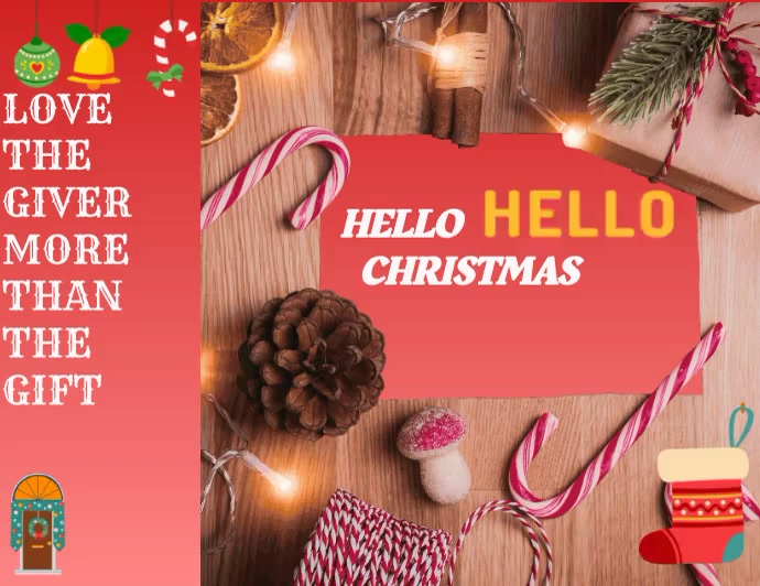 CHRISTMAS QUOTE FLYER/POSTER TEMPLATE | PosterMyWall