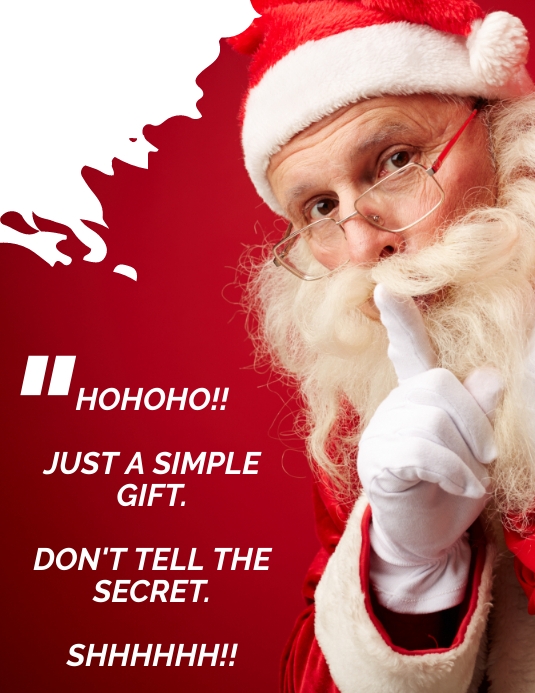 Printable Secret Santa Quotes Santa's Magic Key Poem | Christmas