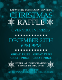 Christmas Raffle Template | PosterMyWall