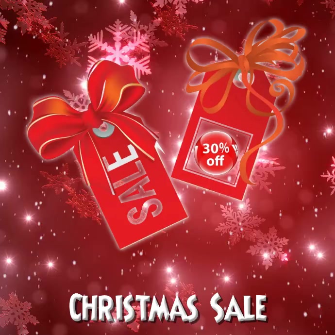 Christmas Retail Template | PosterMyWall