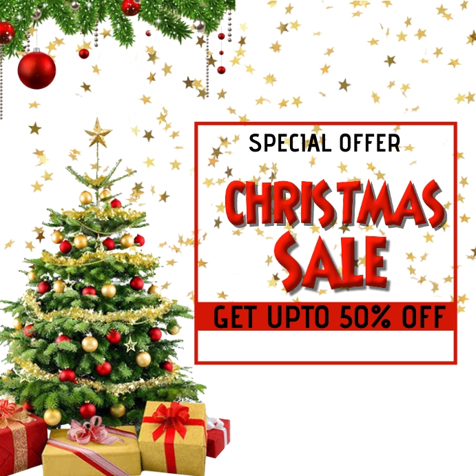 Christmas retail Template | PosterMyWall